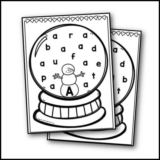 Snow Globes – Printables Club