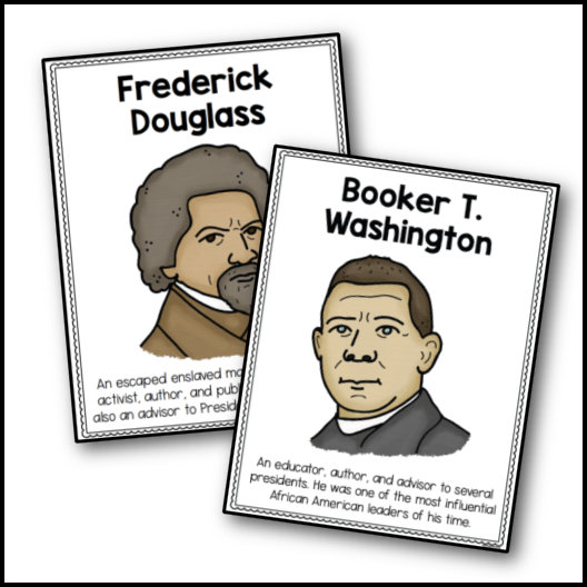 Black History Heroes – Printables Club