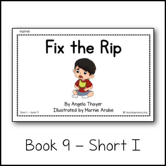 Book 09 – Fix the Rip – Printables Club