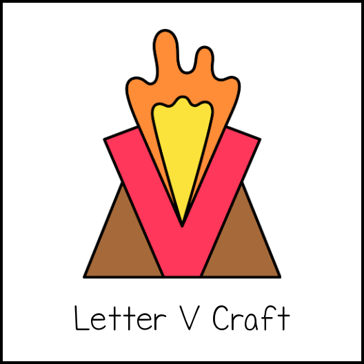 Letter V Crafts – Printables Club