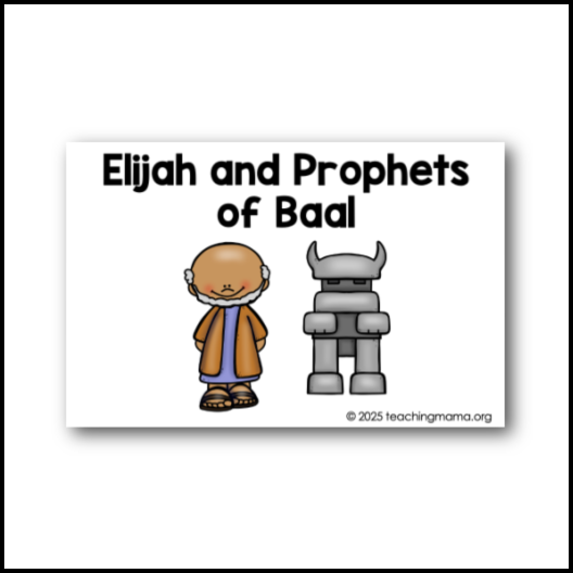 Elijah – Printables Club